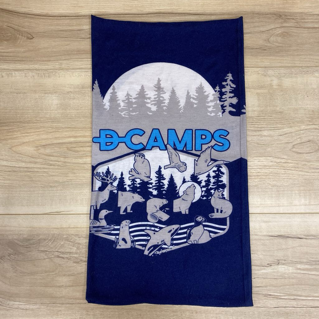 Animals Neck Buff: Blue/Grey/White-unisex- – Life Outside Gear Exchange