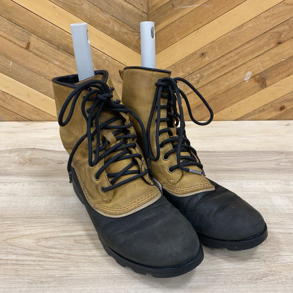 Sorel- Women's Emelie Waterproof Winter Boots- MSRP $170 ``: Brown-wom ...