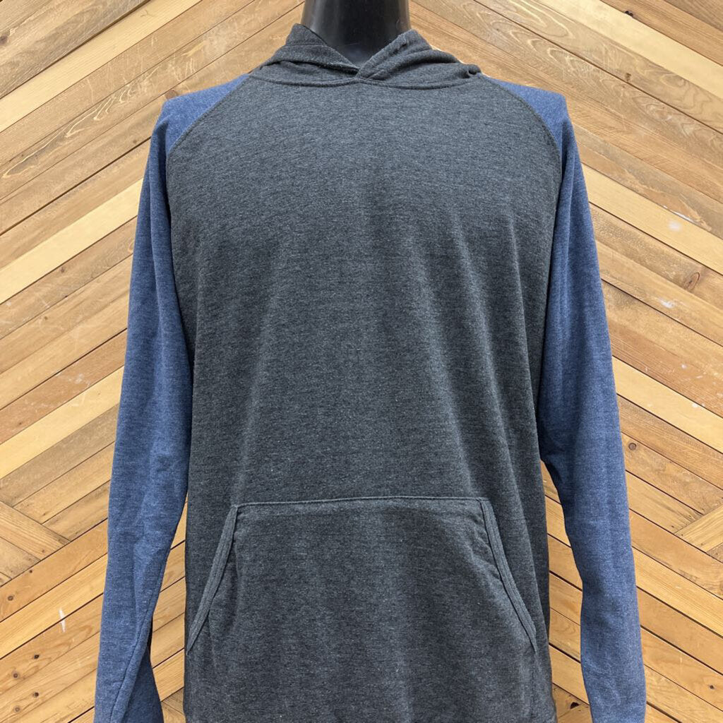 Men's Grey Hoodie: grey-men-LG – Life Outside Gear Exchange
